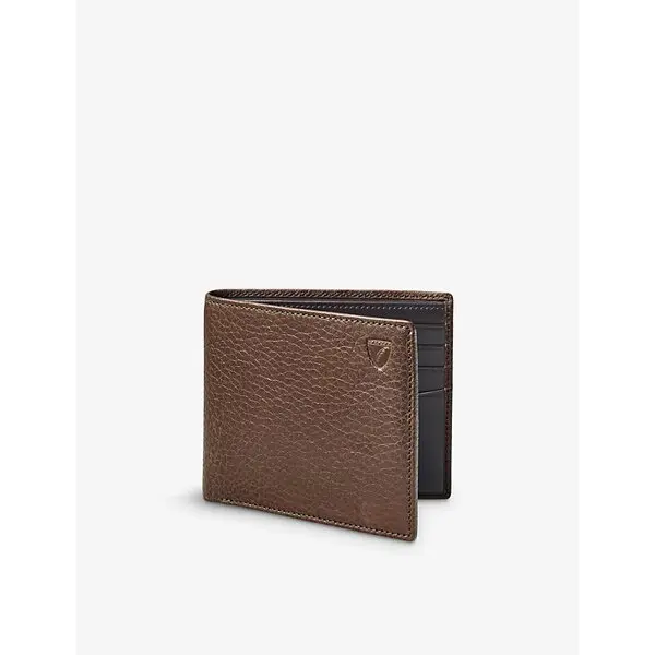 ASPINAL OF LONDON Billfold Logo-embellished Leather Wallet - Tobacco