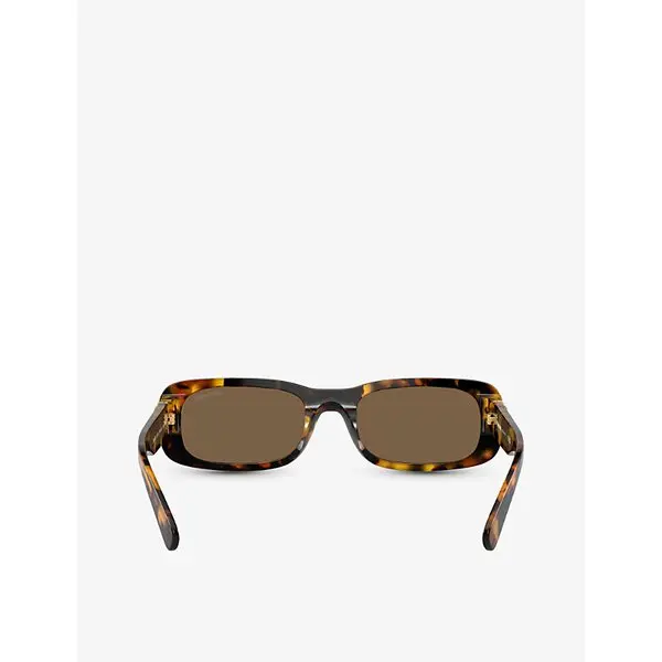 Miu Miu Mu 08zs Rectangle Sunglasses