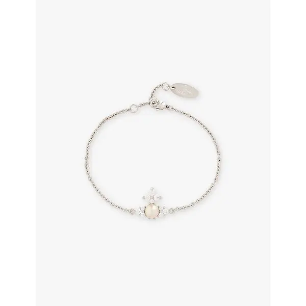 VIVIENNE WESTWOOD Feodora Bracelet - Platinum