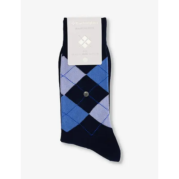 BURLINGTON Manchester Socks - Marine