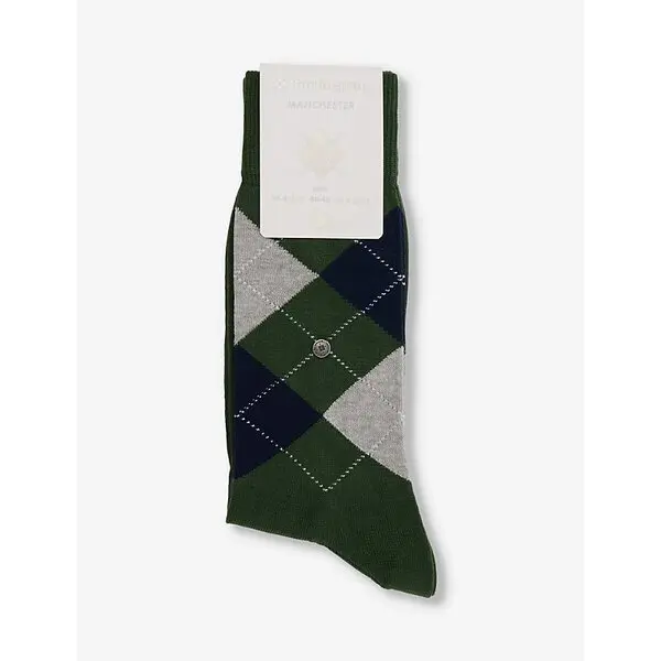 BURLINGTON Manchester Socks - Mountain Green