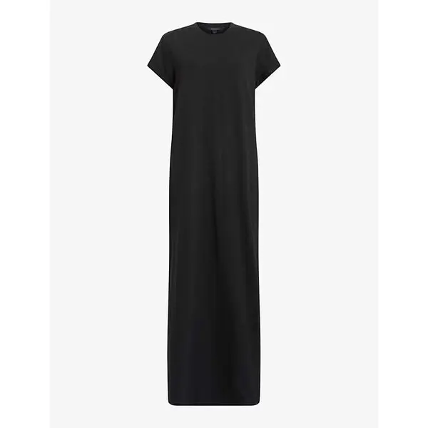 chinese dress ladies Anna-Kaci Women?s Short Ruffle Sleeve Crew Neck Floral Dress Loose F   ALILANG.COM