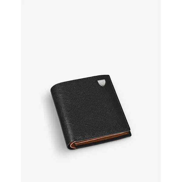 ASPINAL OF LONDON Billfold Logo-embellished Leather Wallet