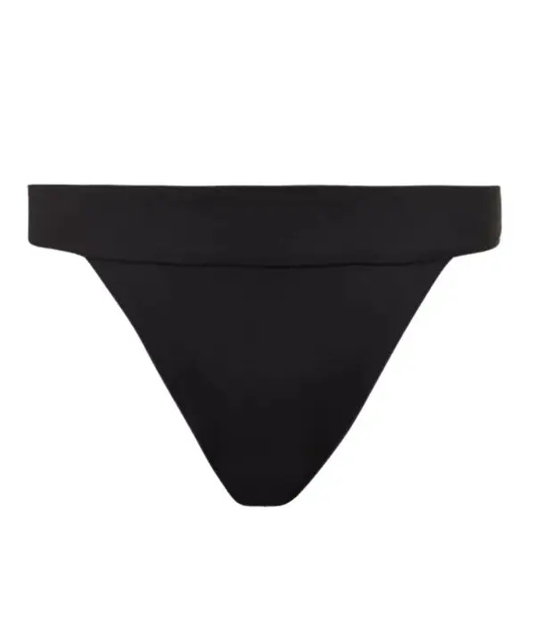 Monday Swimwear Argentina High-rise Bikini Bottoms - Black Rec