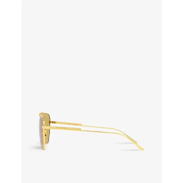Bottega Veneta Bv1012s Pilot Sunglasses