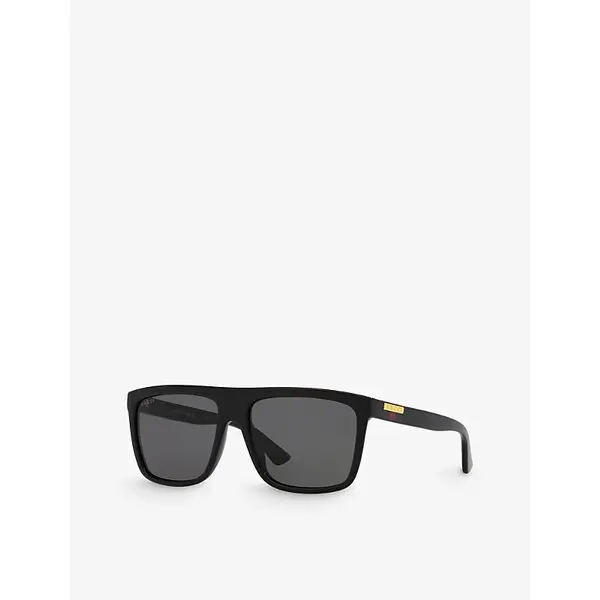Gucci Gg0748s Rectangular Sunglasses