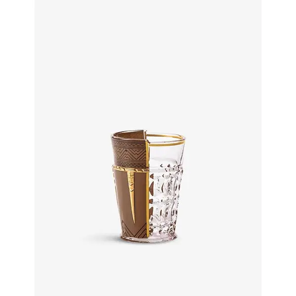 SELETTI Rodina Hybrid Patterned Glasses Set Of Three - One-color