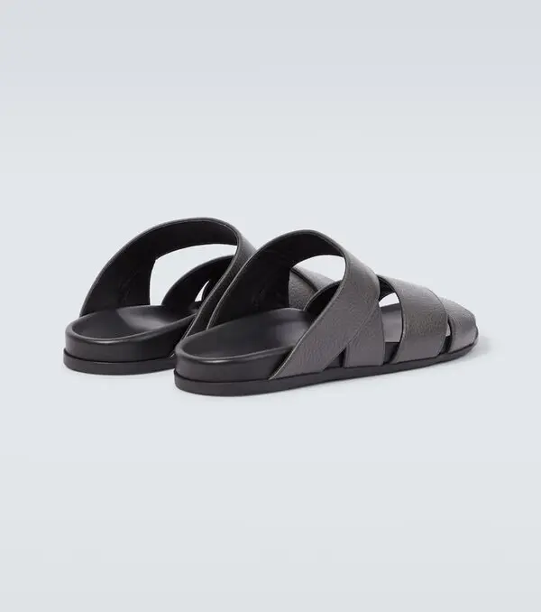 Manolo Blahnik Inezmu Leather Sandals