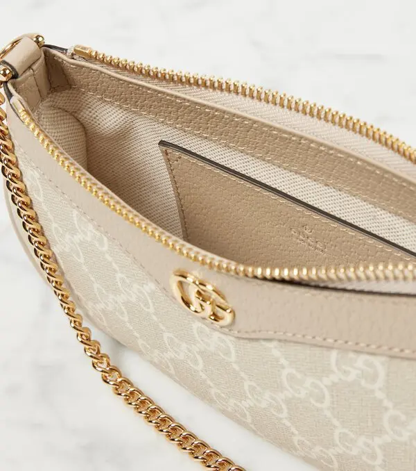 Gucci Ophidia Mini Shoulder Bag - Beige