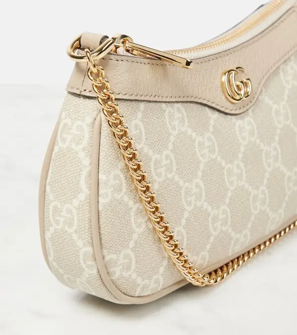 Gucci Ophidia Mini Shoulder Bag - Beige