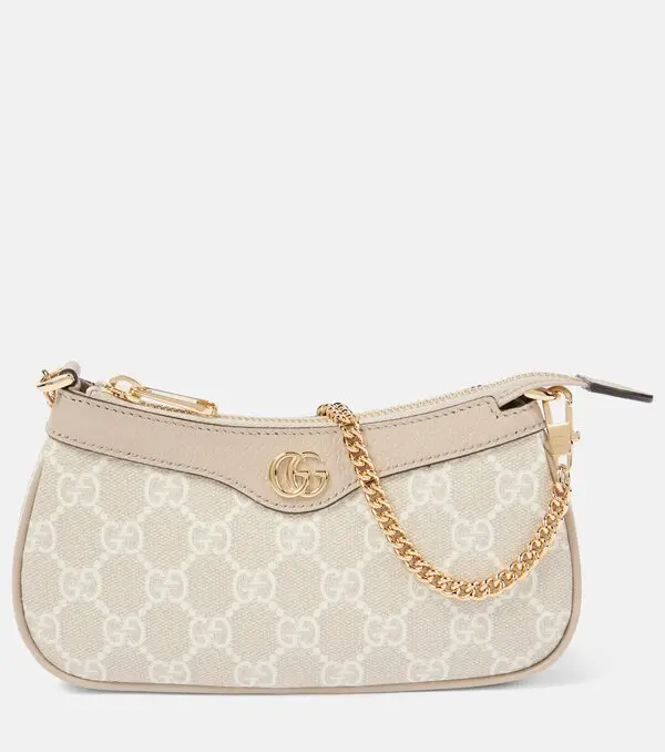Gucci Ophidia Mini Shoulder Bag - Neutrals