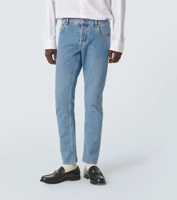 Gucci Mid-rise Straight Jeans