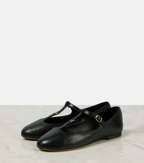 Chloé Marcie Leather Flats