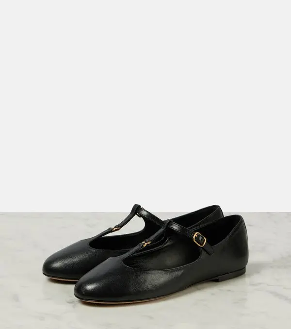 Chloé Marcie Leather Flats