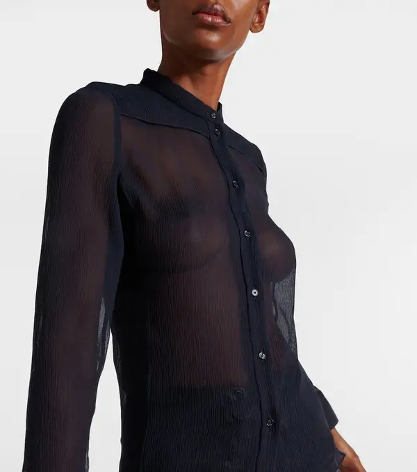 Chloé Silk Chiffon Shirt