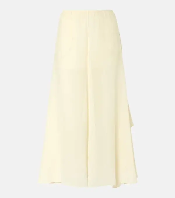 Chloé Mid-rise Silk Georgette Culottes