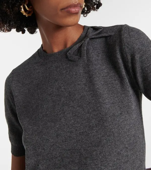 Valentino Garavani Virgin Wool T-shirt - Grey