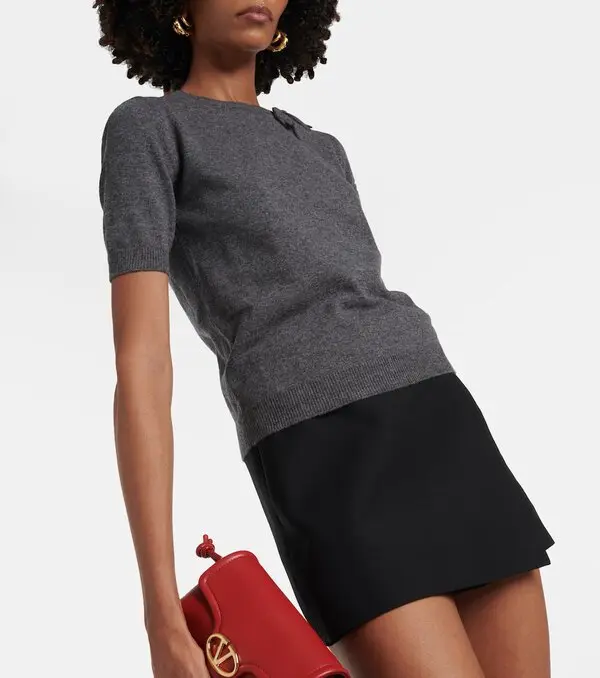 Valentino Garavani Virgin Wool T-shirt - Grey