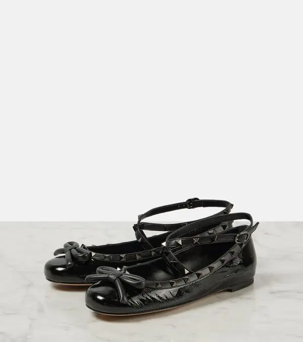 Valentino Garavani Rockstud Ballet Flats