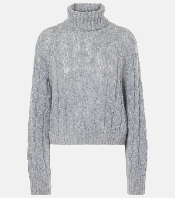Brunello Cucinelli Wool And Mohair Turtleneck Sweater