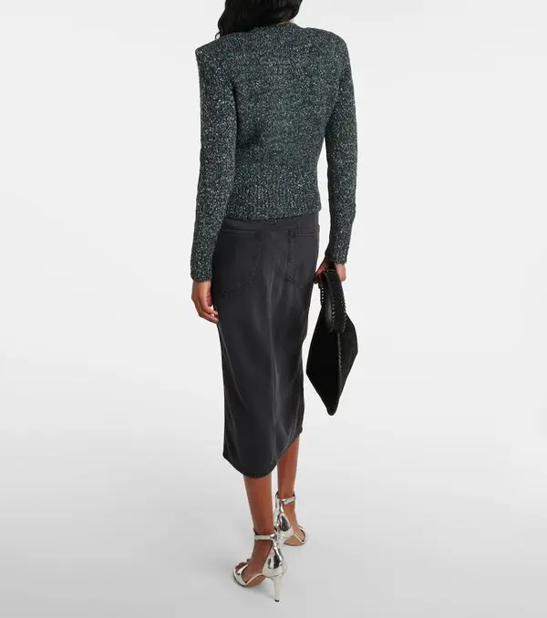 Isabel Marant Étoile Kalogb Off-shoulder Sweater