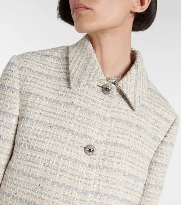 Valentino Garavani Mossi Cotton-blend Jacket