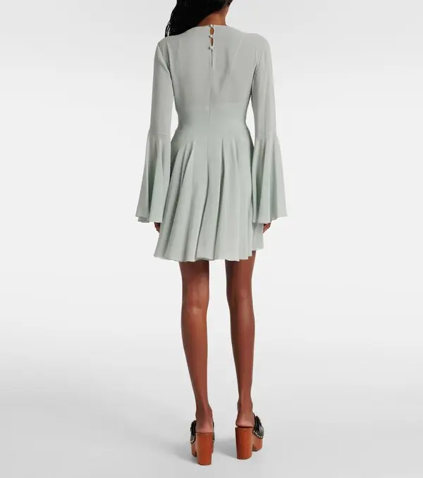 Chloé Silk Chiffon Mini Dress