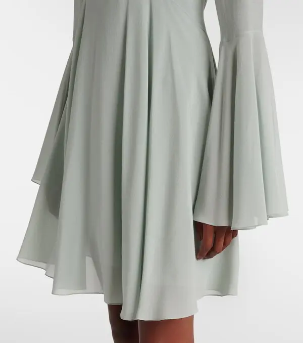 Chloé Silk Chiffon Mini Dress