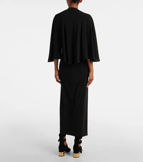 Chloé Cape Effect Gown