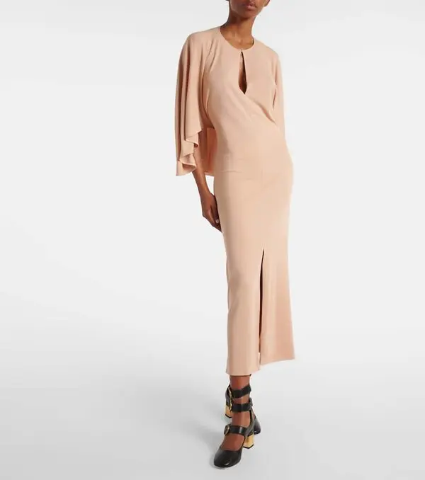 Chloé Leather Buckled Pumps