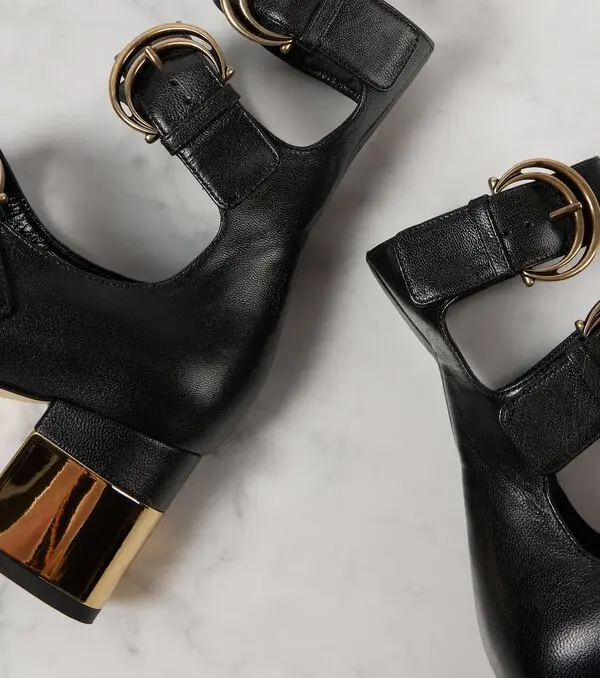 Chloé Alizè Leather Pumps