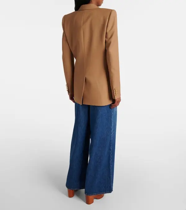 Chloé Wool Grain De Poudre Blazer