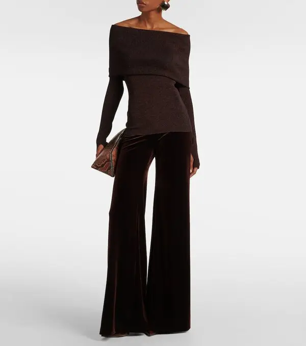 Galvan Corte Off-shoulder Top