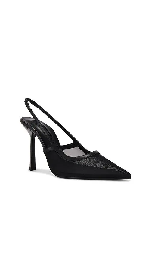 TONY BIANCO Glide Slingback - Black Nylon
