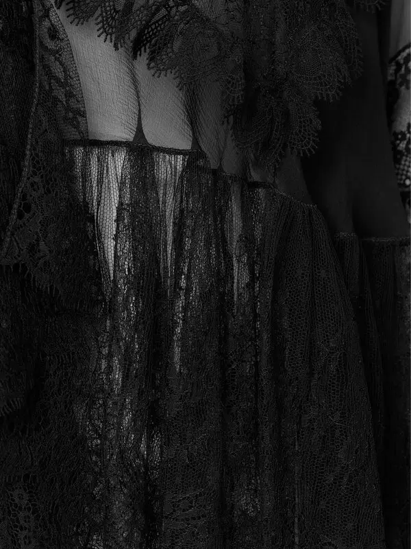 Chloé Ruffled Lace Shirt