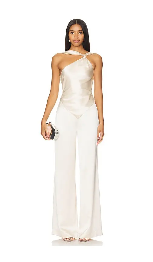 Retrofete Ensley Jumpsuit - Light Champagne