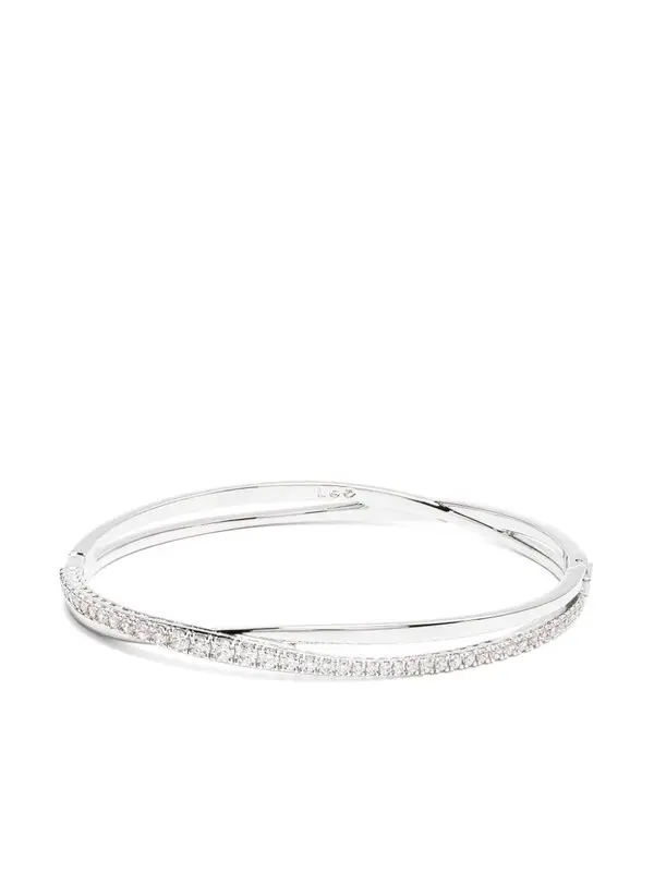 SWAROVSKI Hyperbola Bangle - Silver
