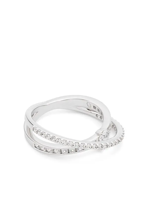 SWAROVSKI Hyperbola Crystal-embellished Ring - Silver