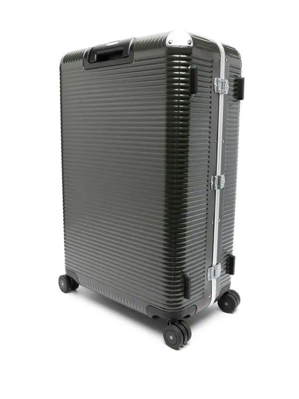 FPM MILANO Bank Light Spinner 76 Suitcase - Green