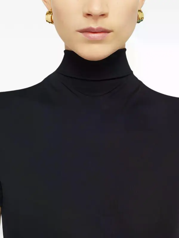 JIL SANDER Layered-design Midi Dress - Blue