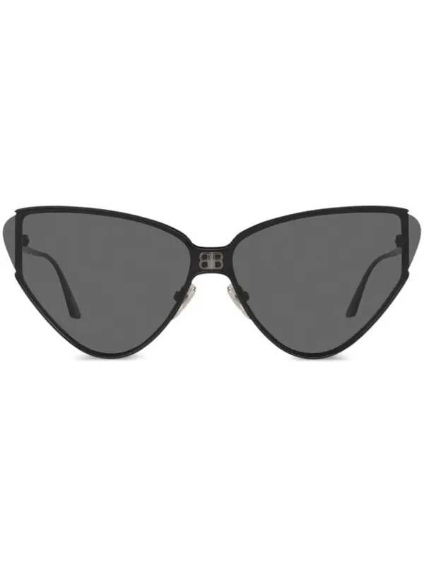 Balenciaga Shield 2.0 Cat-eye Sunglasses - Black