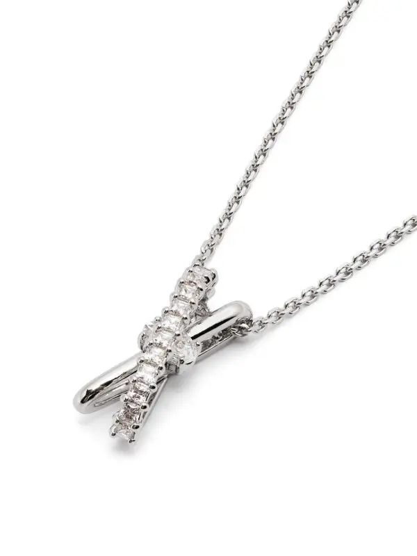 SWAROVSKI Hyperbola Pendant Necklace - Silver