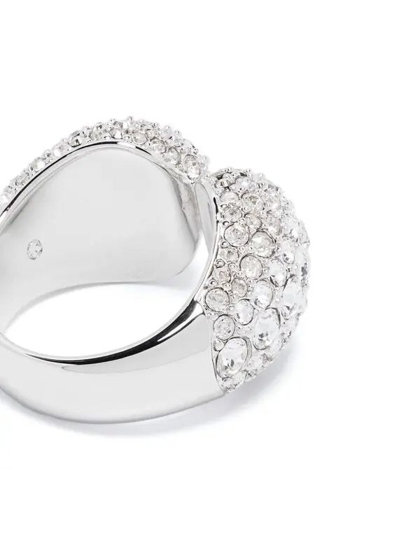 SWAROVSKI Sublima Crystal Cocktail Ring - Silver