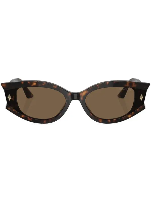 JIMMY CHOO Skylar Sunglasses - Brown