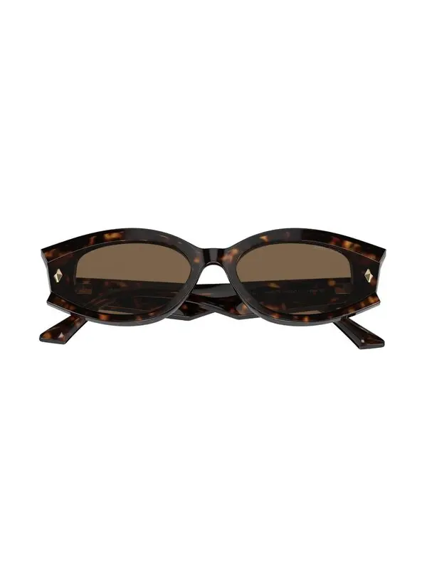 JIMMY CHOO Skylar Sunglasses - Brown