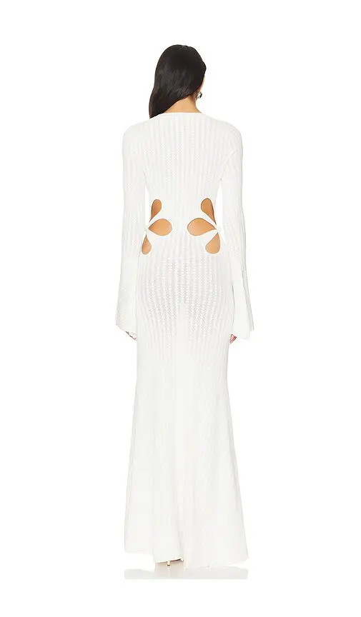 revolve knitted dress Revolve Heather grey Knit sweater dress Back Cut-out small women, Winter  Dress