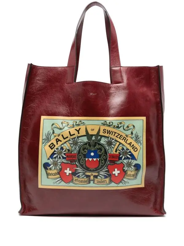BALLY アートパッチ トートバッグ BALLY/バリー_Men通販 | Easy Bally トートバッグ ブラック レザー