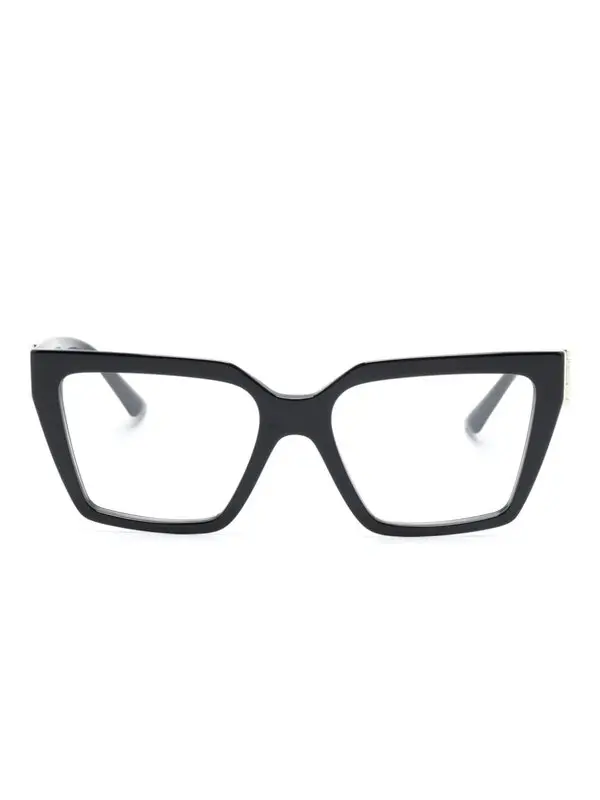 JIMMY CHOO Oversized Frame Glasses - Black