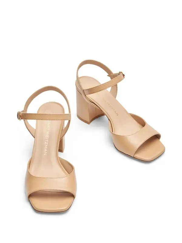 STUART WEITZMAN 75mm Tia Leather Sandals