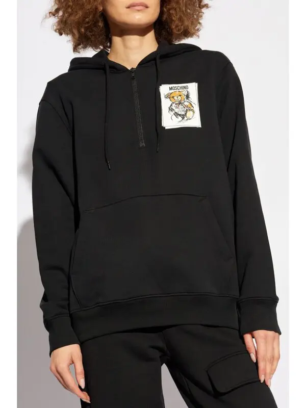 Moschino Patch Hoodie